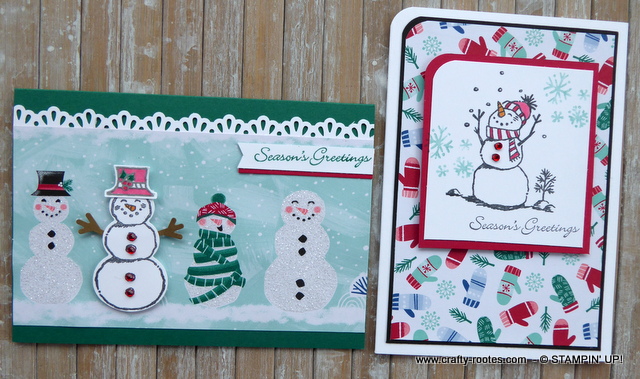 Feels Like Snow Christmas Stamp-a-Stack - Crafty-rootes