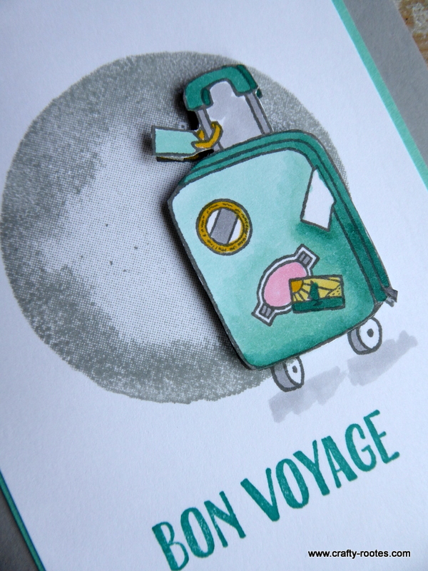 Sweet Farewell card - Crafty-rootes