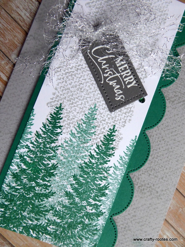 Evergreen Trees for the Stamp 'n Hop Blog Hop - Crafty-rootes