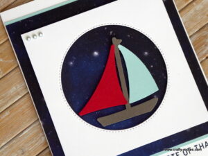 Sail Boat card - Crafty-rootes
