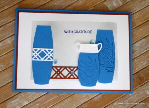 Blue Pots - Crafty-rootes