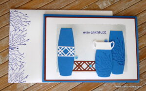 Blue Pots - Crafty-rootes