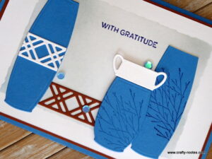 Blue Pots - Crafty-rootes