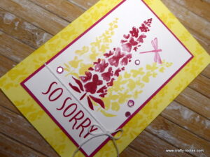 Inspiring Snapdragon Card - Crafty-rootes