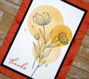 Simple Spotlight card - Crafty-rootes