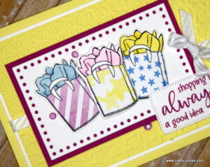 Beautiful Shopping Card - Crafty-rootes