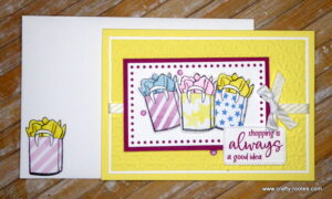Beautiful Shopping Card - Crafty-rootes