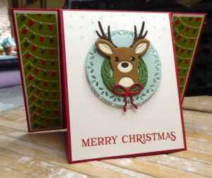 Reindeer Fun Cards - November 2024 Classes - Crafty-rootes
