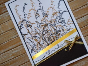 Prairie Grass Card - Crafty-rootes
